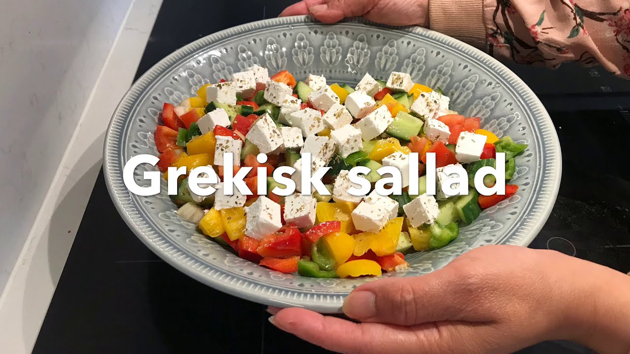 ≫ Klassisk grekisk sallad - Underbar Brygga
