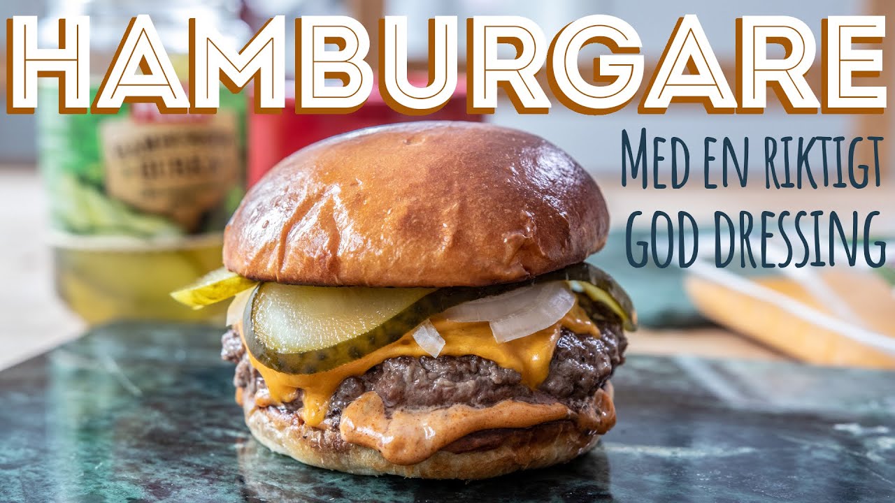 ≫ Klassisk hamburgerdressing - Underbar Brygga
