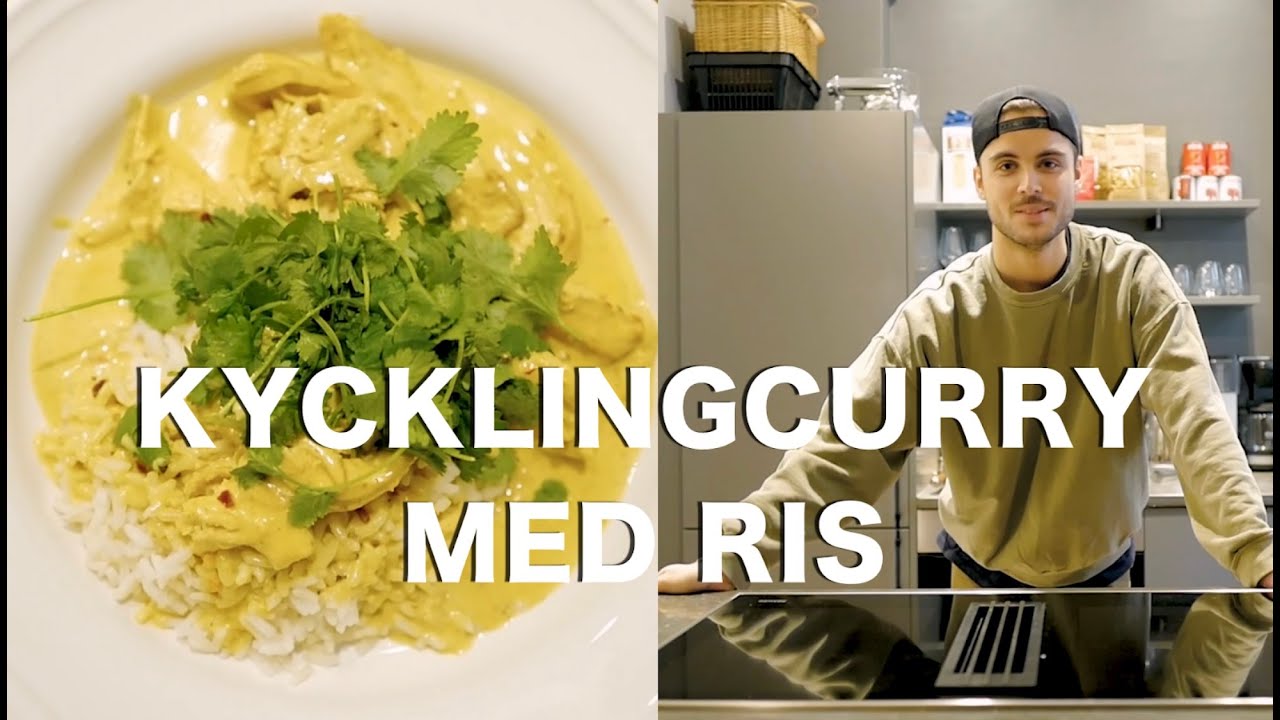 ≫ Kycklingcurry med ris - Underbar Brygga