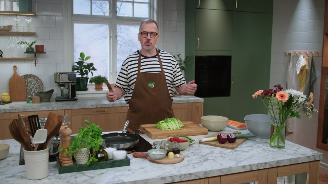 ≫ Laxbowl med svart ris - Underbar Brygga