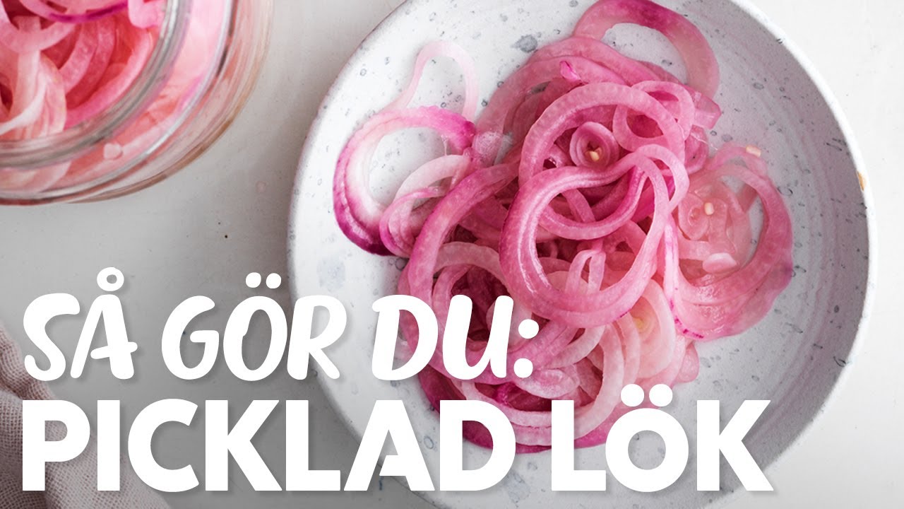 ≫ Picklad silverlök - Underbar Brygga