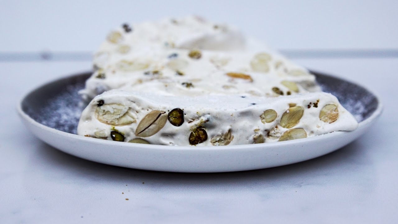 ≫ Fransk nougat med pistage och rosenvatten - Underbar Brygga